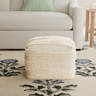 Birch Lane™ Jeanna 20" Wide Pouf Ottoman & Reviews | Wayfair